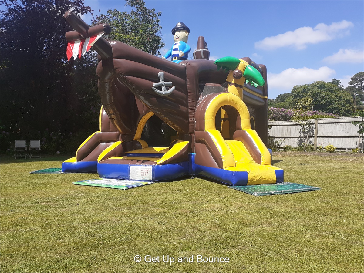 Pirate Ship Bouncy Castle - Bouncy Castle Hire, Slides, Inflatables ...