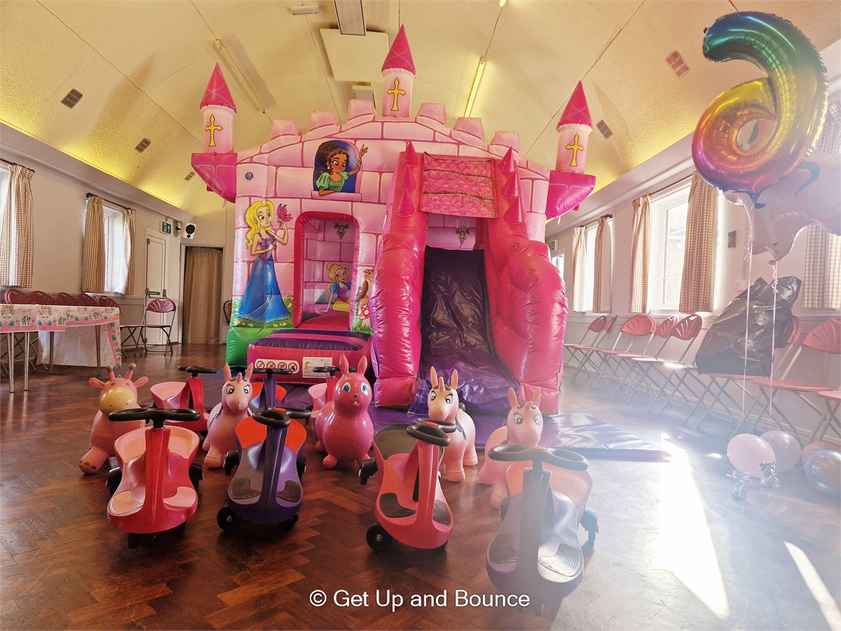 Princess Deluxe Theme Slide Fun Package - Bouncy Castle Hire, Slides ...